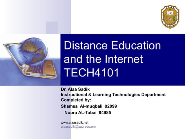 Distance education | PPT