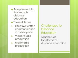 Distance education | PPT
