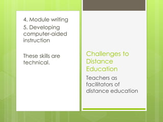 Distance education | PPT