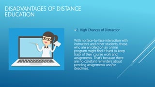 Distance education | PPTX