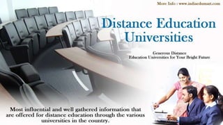 Distance Education India | PPTX