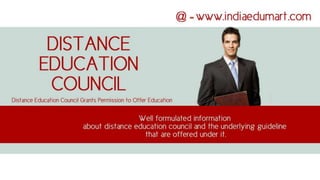 Distance Education India | PPTX