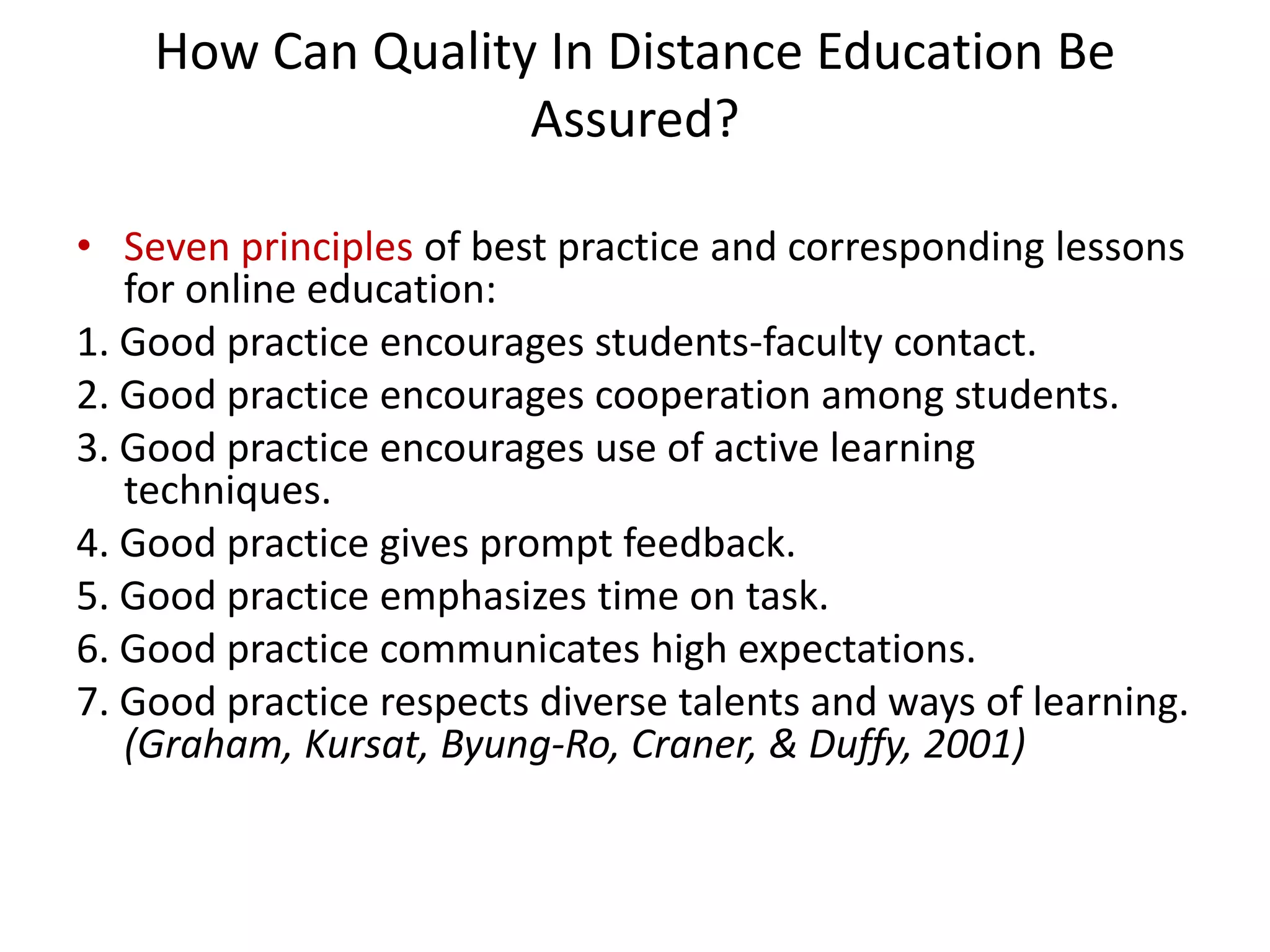 Distance education in nursing | PPTX