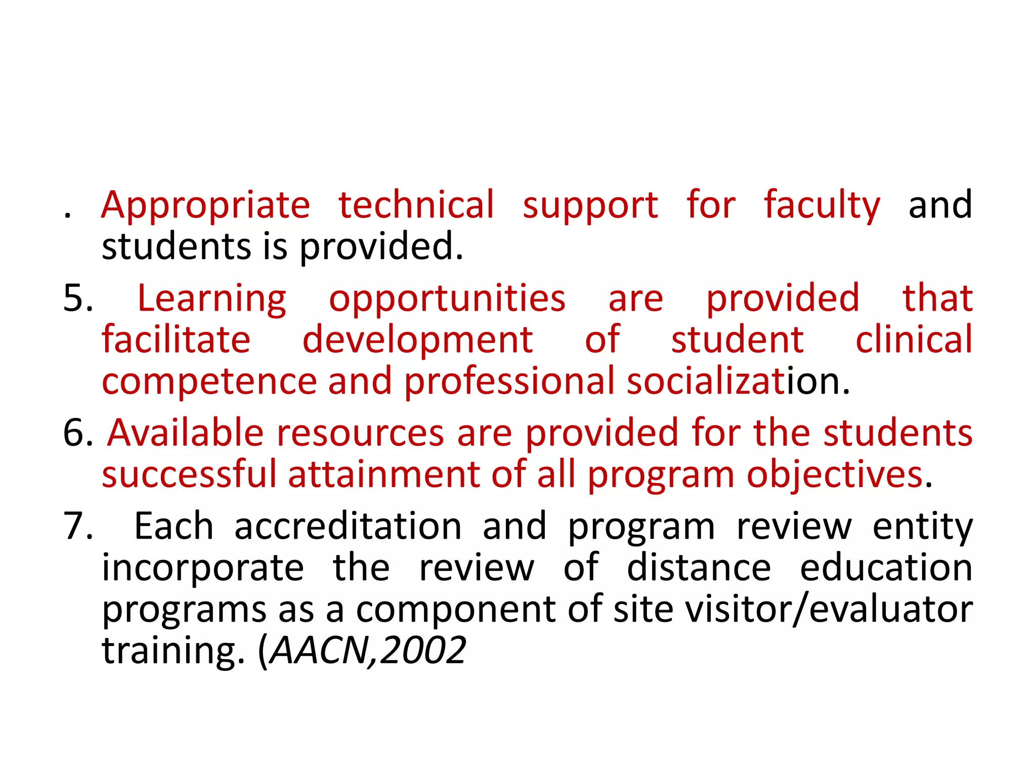 Distance education in nursing | PPTX