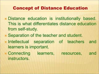 DISTANCE EDUCATION_Unit_1.ppt