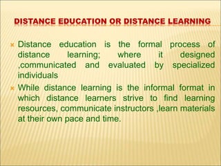 DISTANCE EDUCATION_Unit_1.ppt