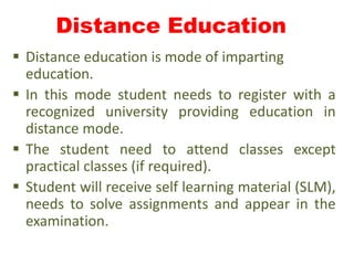 DISTANCE EDUCATION_Unit_I_2020.ppt