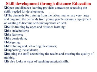 DISTANCE EDUCATION_Unit_III_2020.ppt