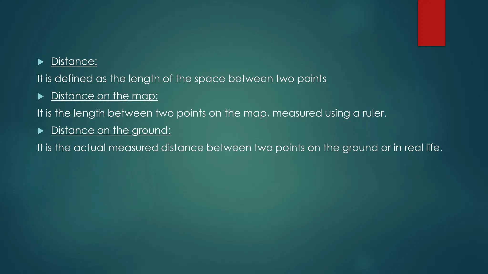 Map Skills Grade 10: Distance (Map distance - Ground distance) | PDF