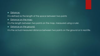 Map Skills Grade 10: Distance (Map distance - Ground distance) | PDF