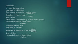 Map Skills Grade 10: Distance (Map distance - Ground distance) | PDF