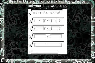 Distance formula and Pythagoreom Theorem | ODP