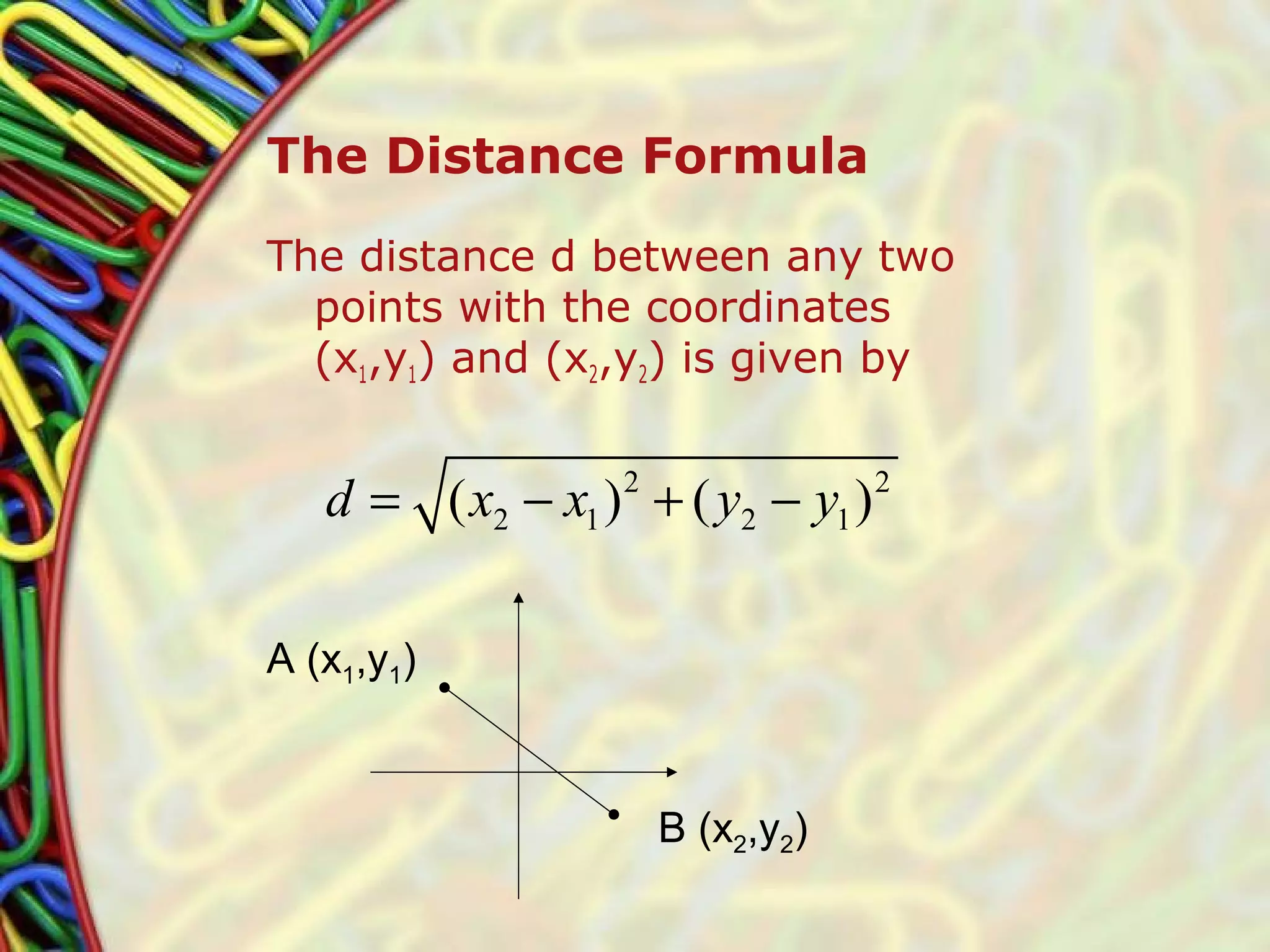 Distance formula | PPT | Physics | Science