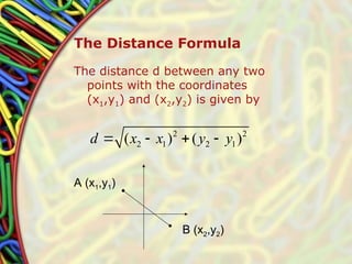 Distance Formula in math and geometry.ppt