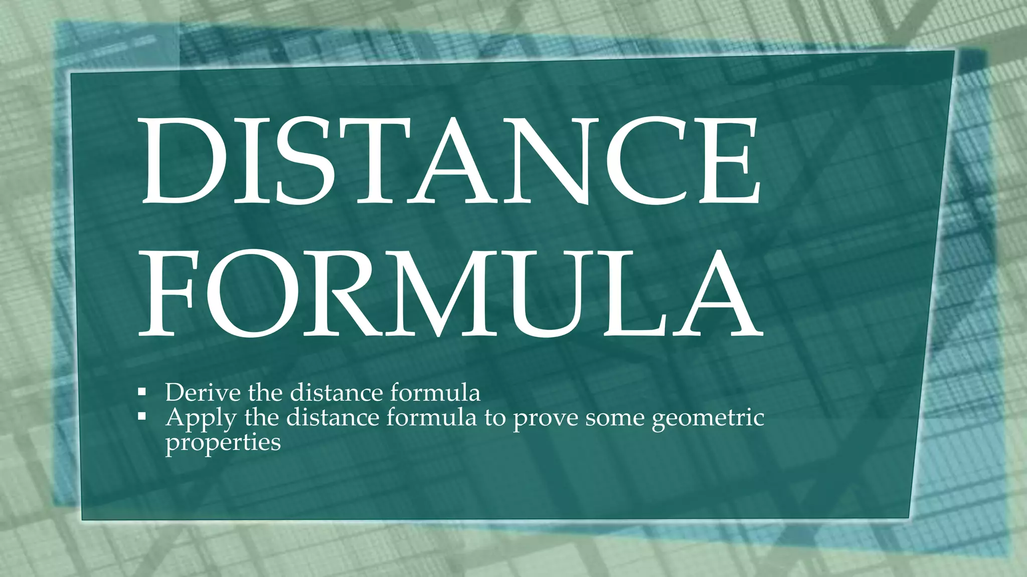 Distance Formula - PPT Presentation.pptx