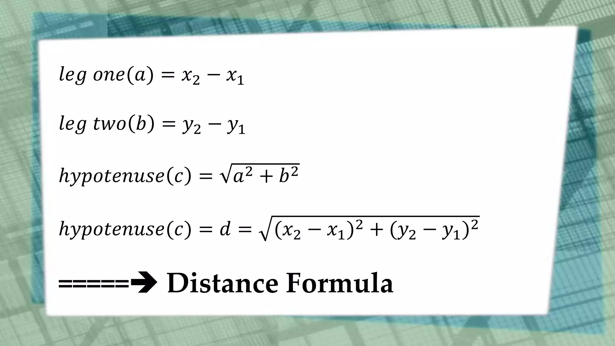 Distance Formula - PPT Presentation.pptx