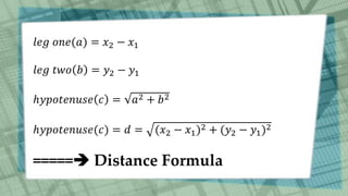 Distance Formula - PPT Presentation.pptx