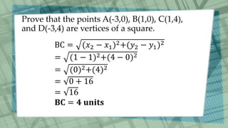 Distance Formula - PPT Presentation.pptx