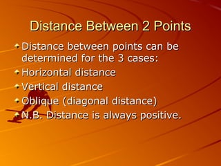 CST 504 Distance in the Cartesian Plane | PPT