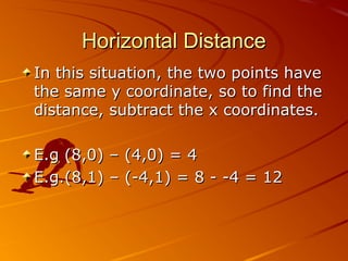 CST 504 Distance in the Cartesian Plane | PPT