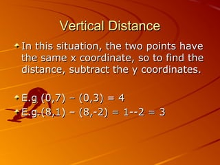 CST 504 Distance in the Cartesian Plane | PPT