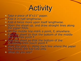 Distance in the cartesian plane | PPT