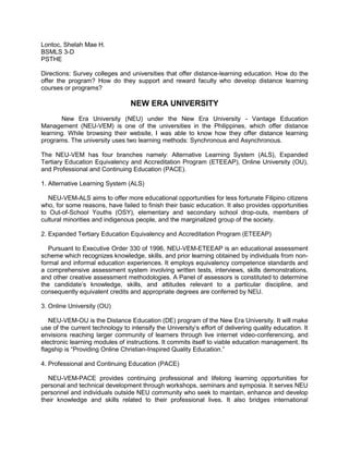 Distance learning | DOCX