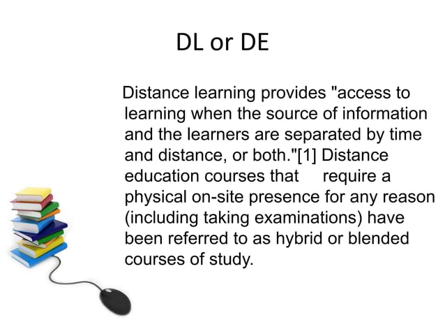 Distance learning | PPT