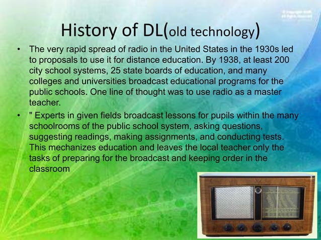 Distance learning | PPT