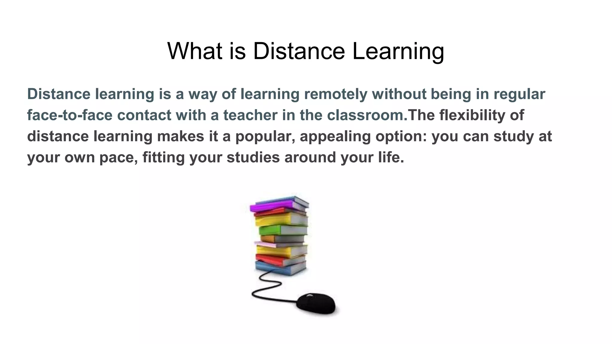 Distance Learning | PPT