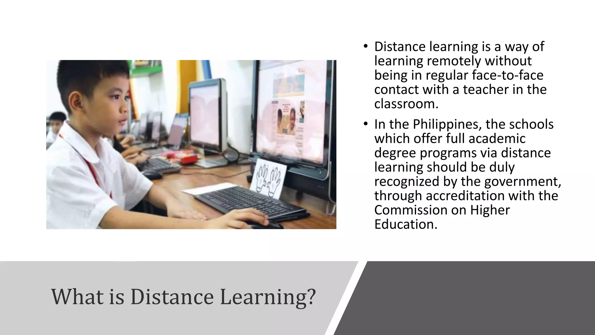 Distance Learning | PPTX
