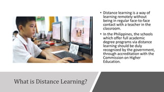 Distance Learning | PPTX