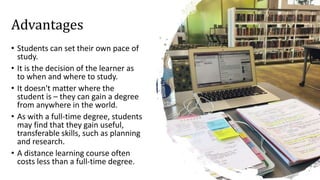 Distance Learning | PPTX