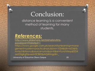 Distance Learning | PPTX