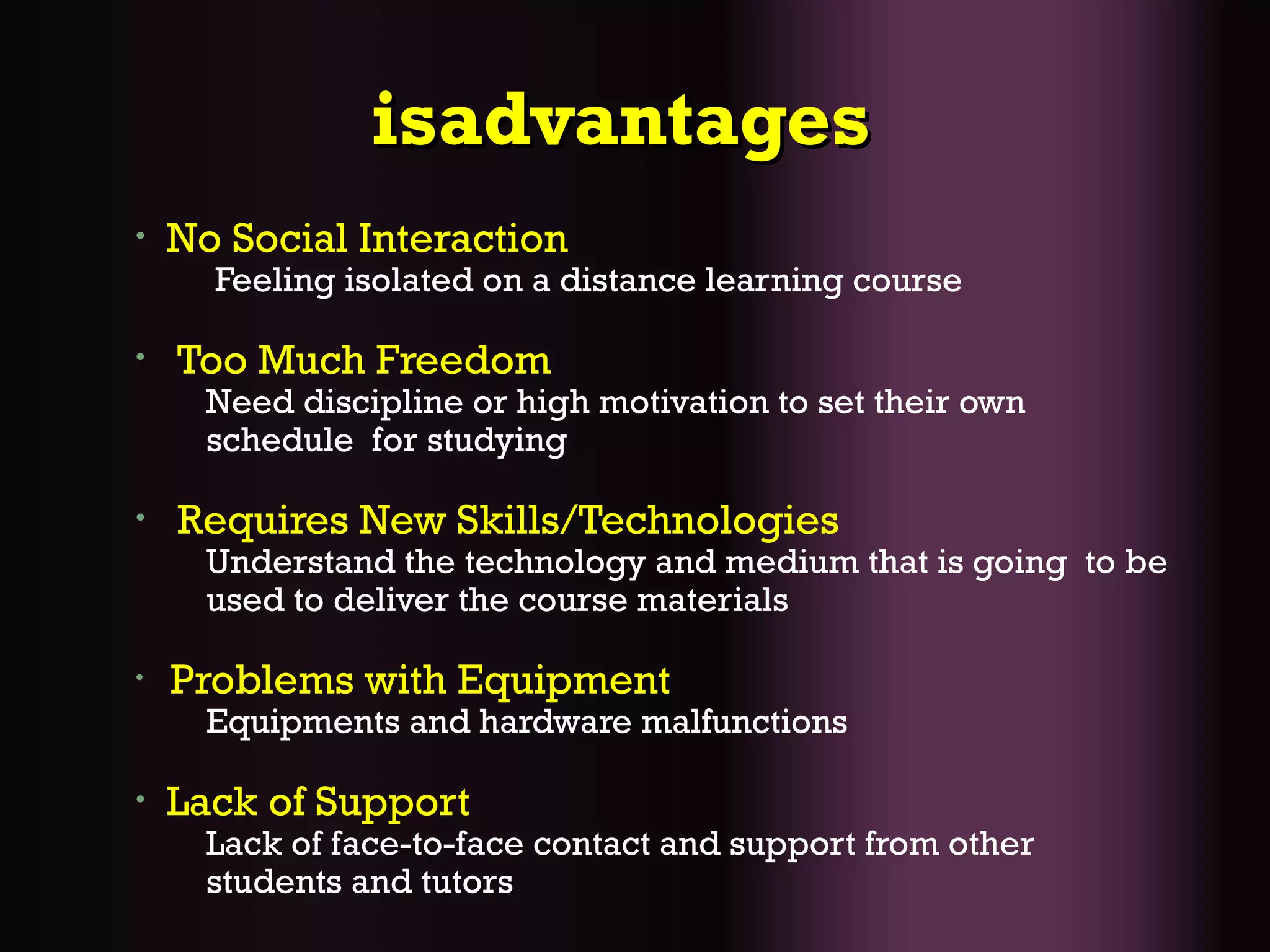 Distance Learning | PPT