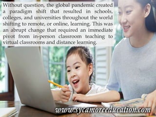 Distance learning classroom benefits compared to traditional classroom ...