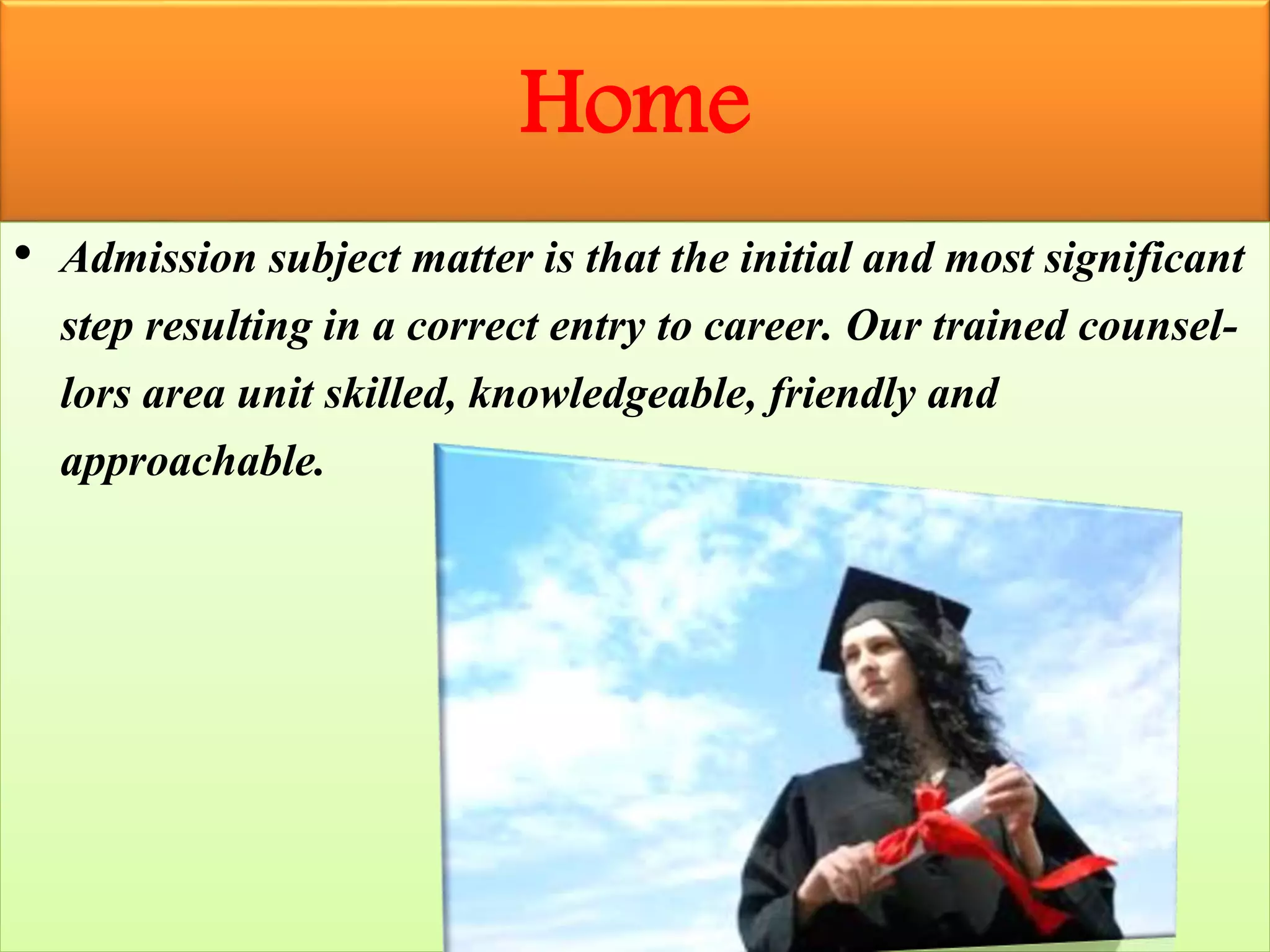 Distance learning education | PPSX