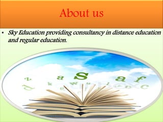 Distance learning education | PPSX | Education