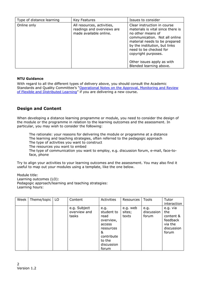 Distance learning guide with cover v1.2 | PDF