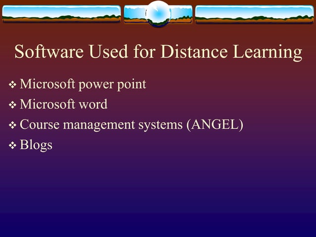 distance_learning.pptx - Distance Learning | PPT