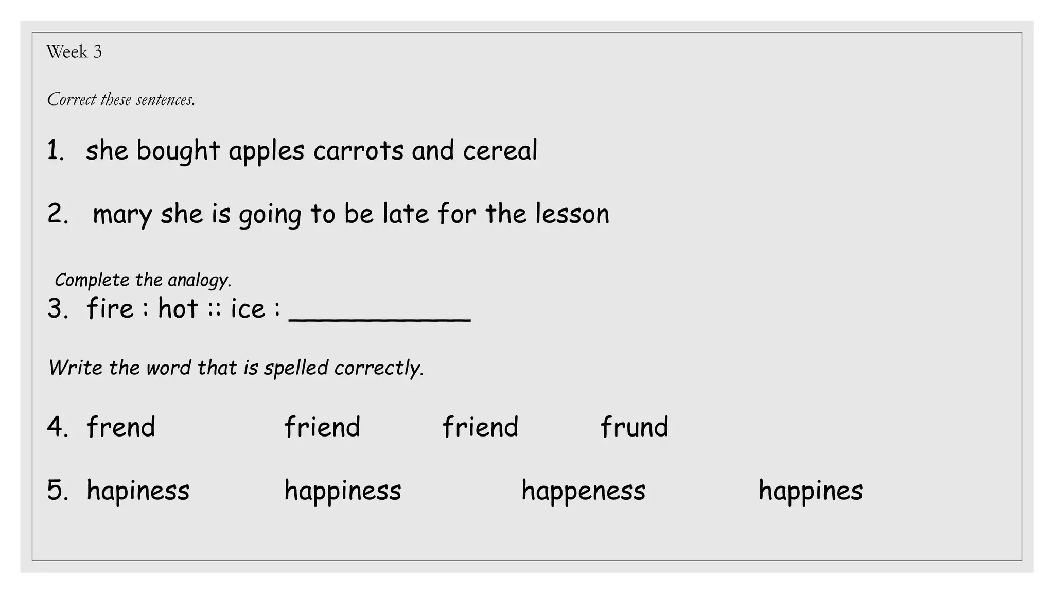 Distance learning week 3 (1) | PPT