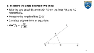 Distance Measurement & Chain Surveying | PDF