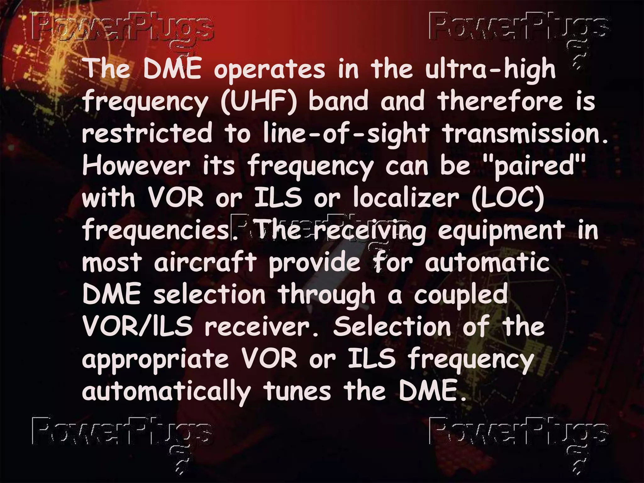 Distance measuring equipment | PPTX