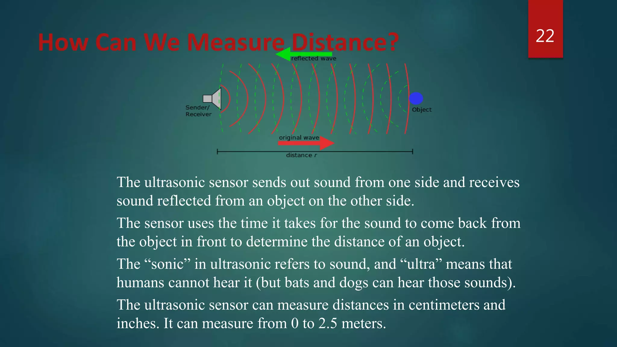 Distance measuring unit with zigbee protocol, Ultra sonic sensor | PPTX