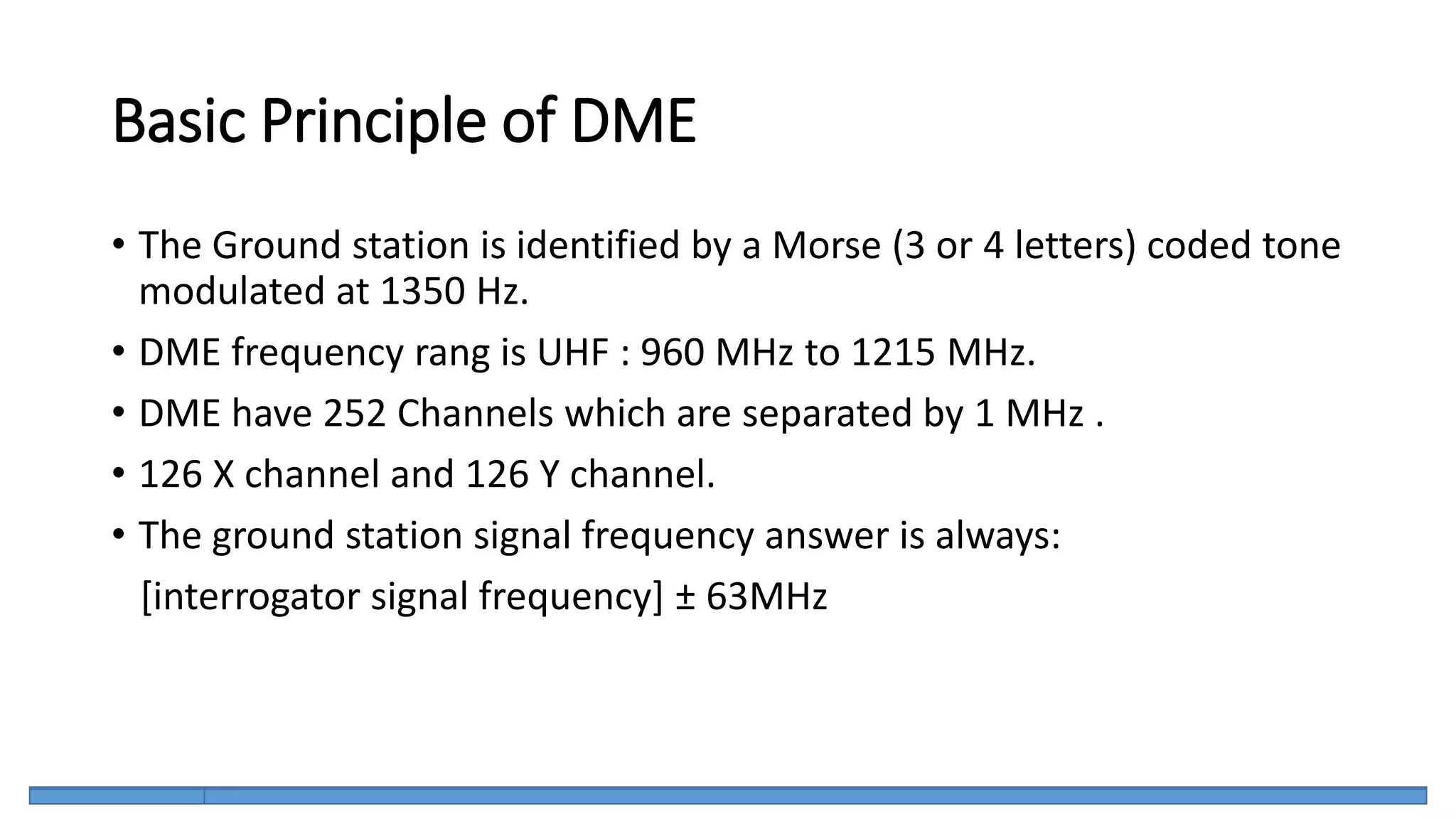 Distance Measurement equipment (DME) | PPTX