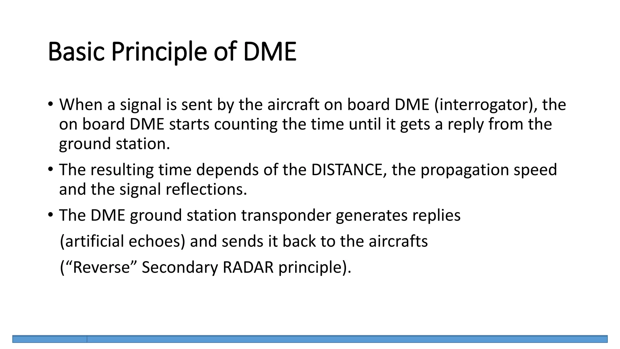Distance Measurement equipment (DME) | PPTX