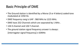 Distance Measurement equipment (DME) | PPTX