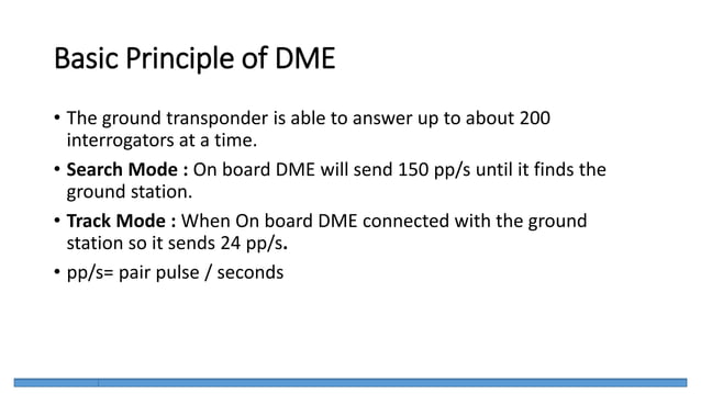 Distance Measurement equipment (DME) | PPTX