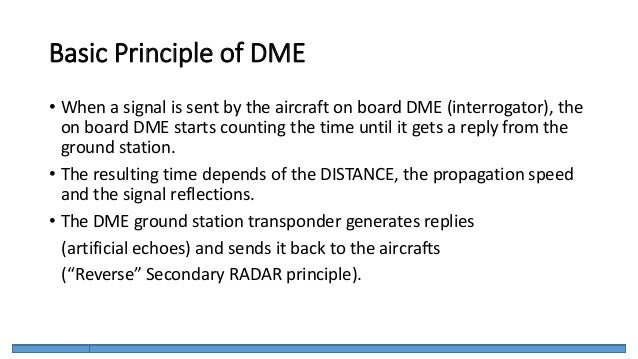 Distance Measurement equipment (DME)