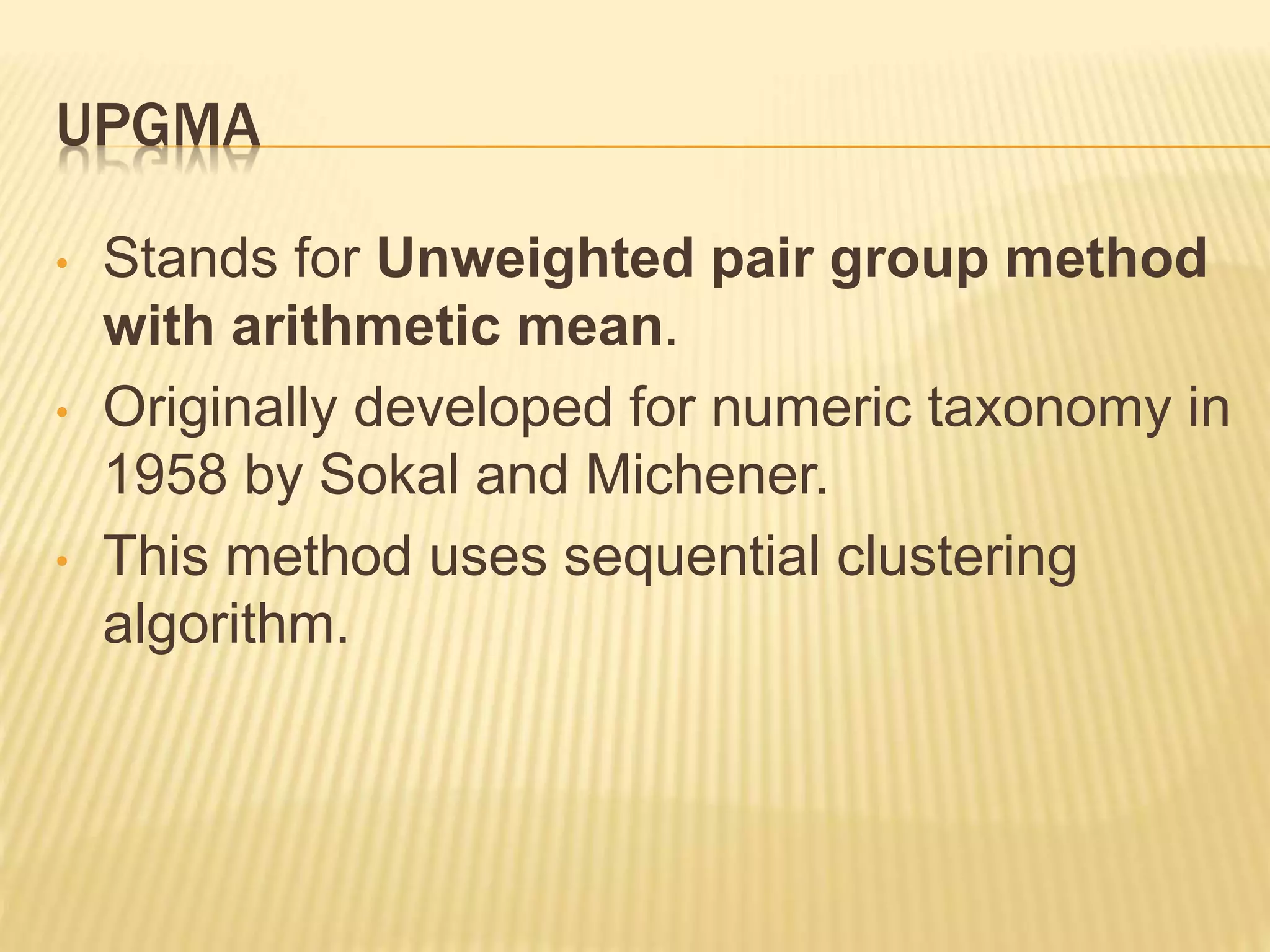 Distance based method | PPTX